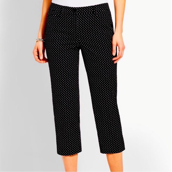 Talbots | Pants & Jumpsuits | Talbots The Perfect Skimmer Black Wwhite ...